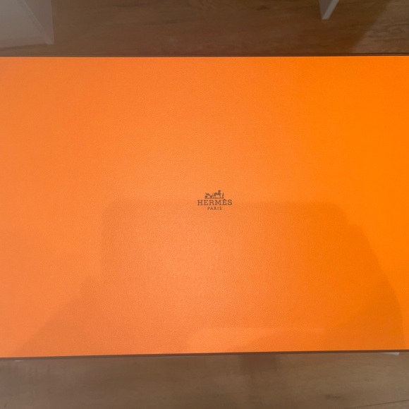 Hermes | Other | Herms Signature Orange Gift Box Big | Poshmark